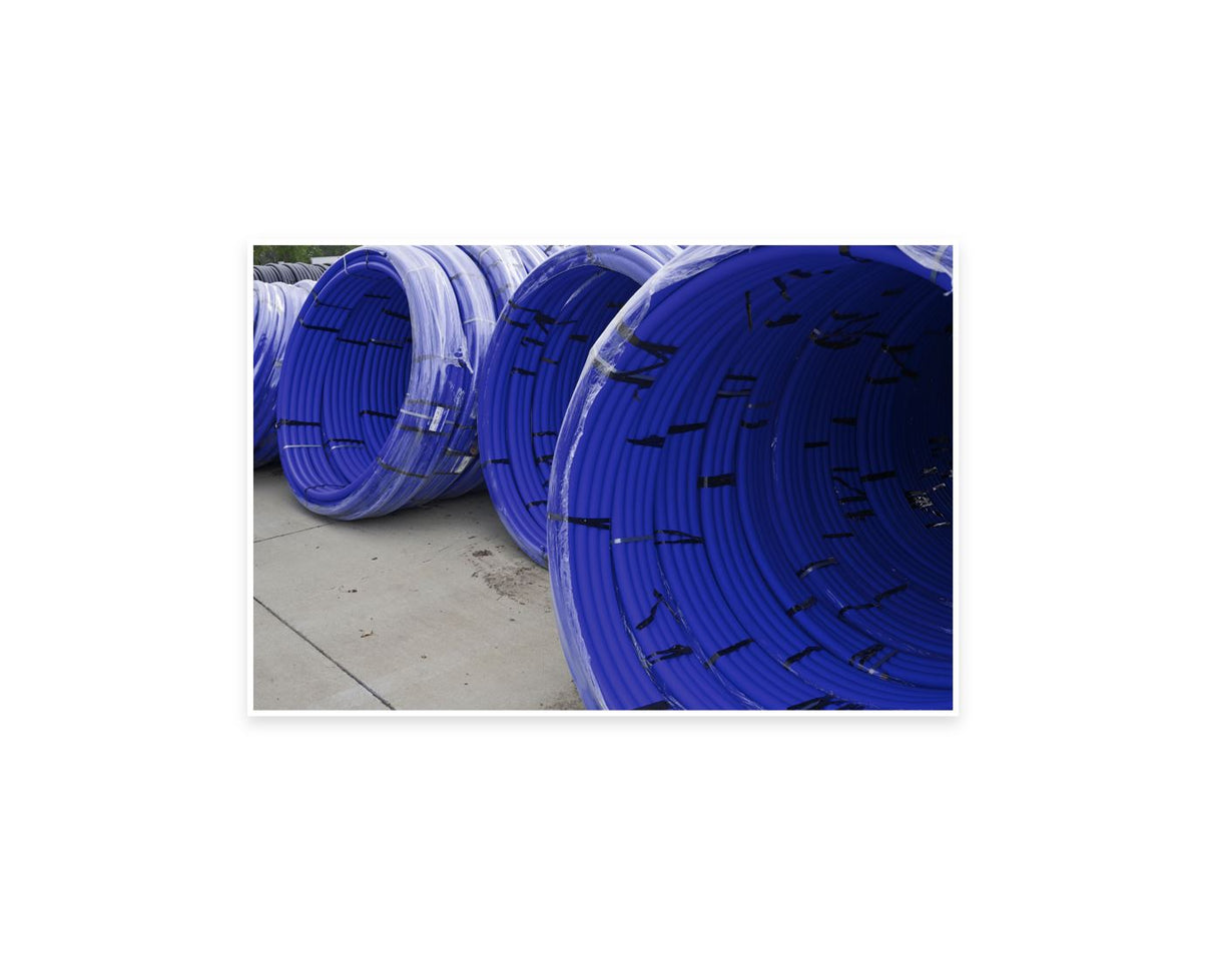 POTABLE WATER BLUE HDPE SDR 9 CTS 250psi – Onsite Supply House